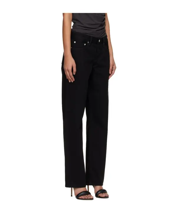 AGOLDE Low Rise Loose Jeans - Black