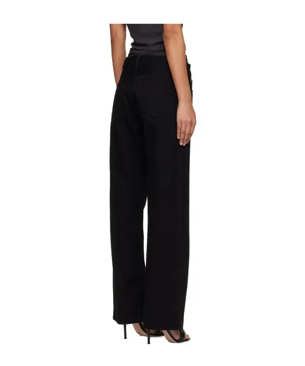 AGOLDE Low Rise Loose Jeans - Black