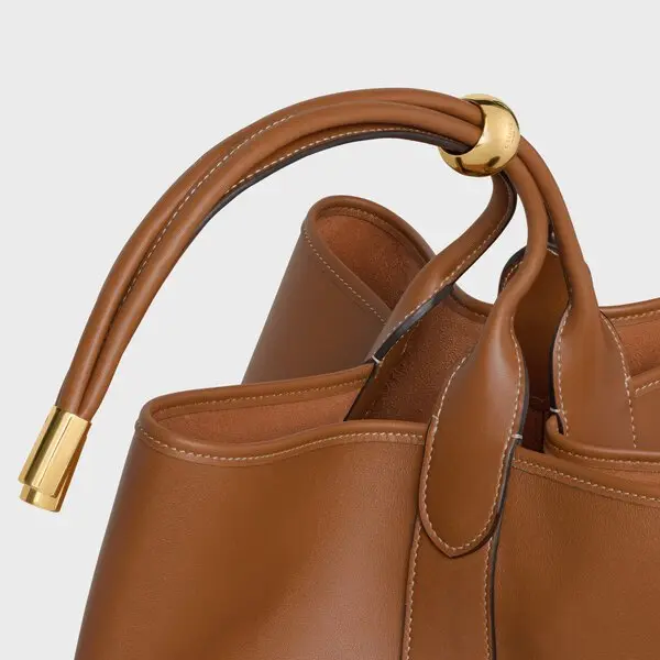 Celine Large Drop Bucket Bag In Smooth Calfskin