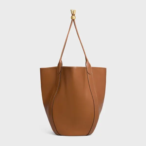 Celine Large Drop Bucket Bag In Smooth Calfskin