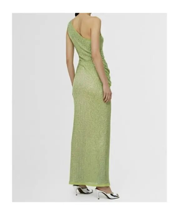 Christopher Esber Cirrus Cutaway One-shoulder Dress