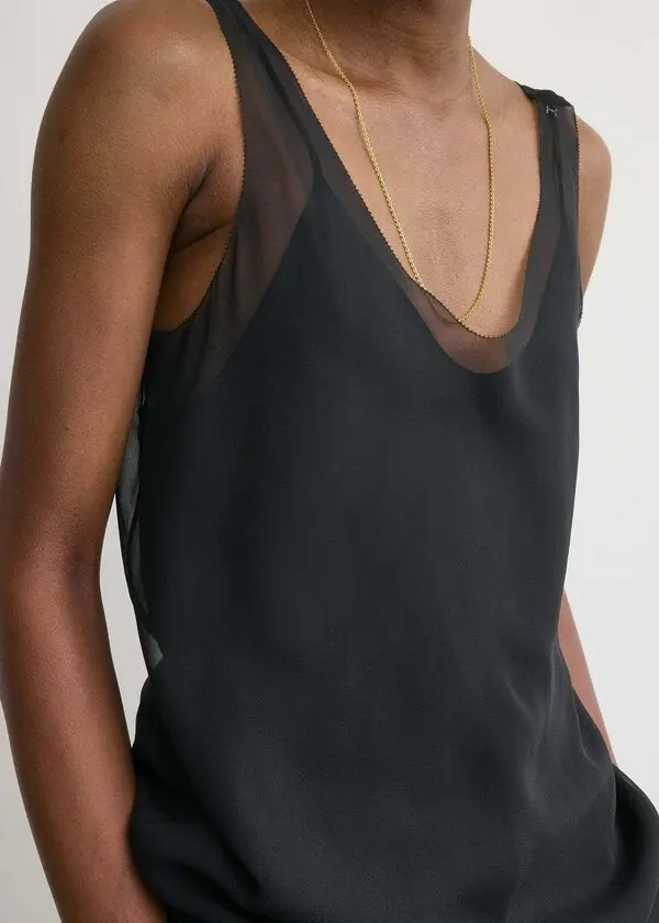 TOTEME Chiffon Camisole Top