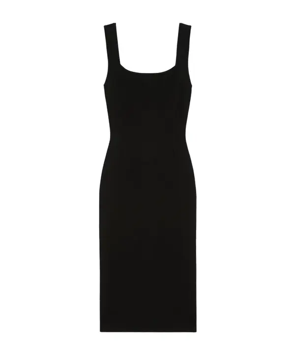 Max Mara Square Neck Dress