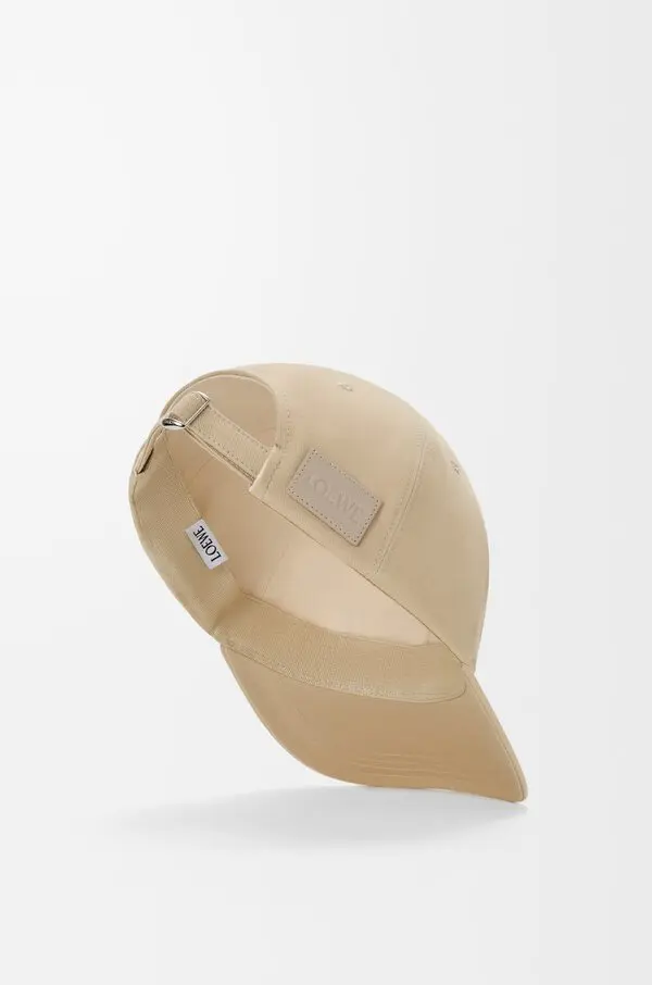 Loewe Logo Embroidered Baseball Cap - Light Brown