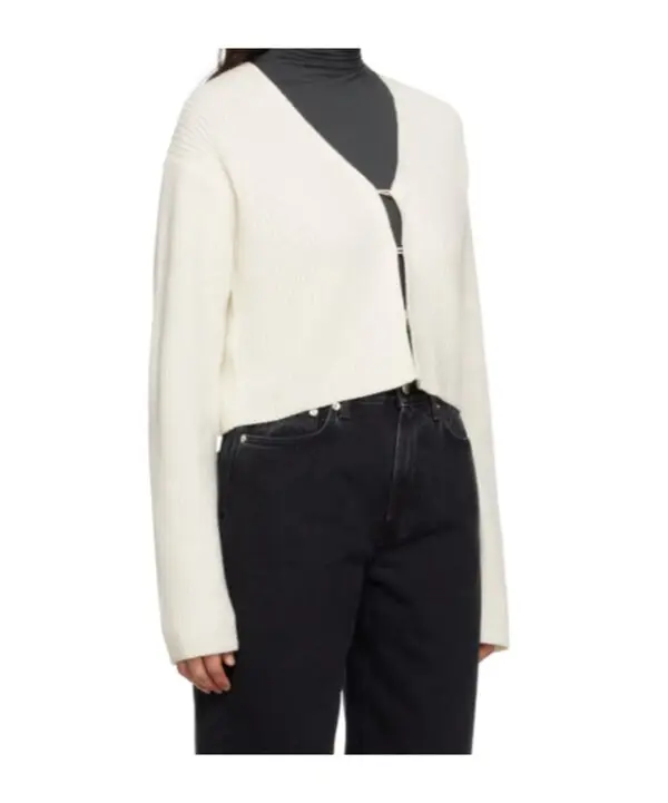 Loulou De Saison Hidra" Ribbed V-neck Cardigan