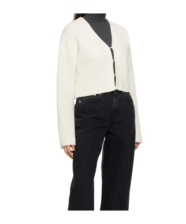 Loulou De Saison Hidra" Ribbed V-neck Cardigan