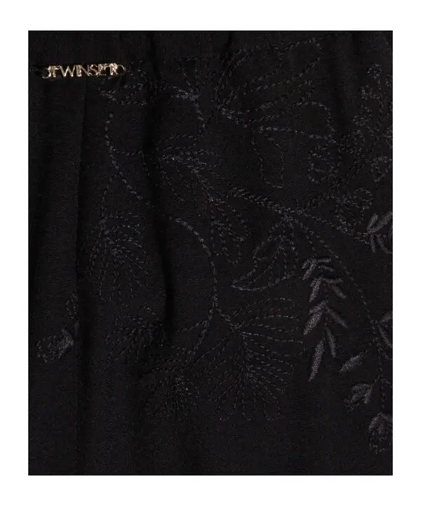 TWINSET Jacquard Straight-leg Trousers