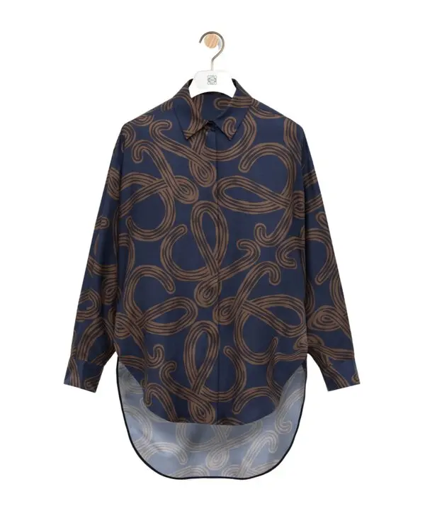 Loewe Relaxed Anagram Print Shirt