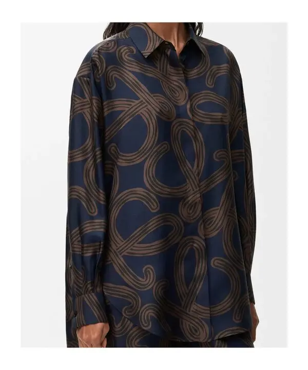 Loewe Relaxed Anagram Print Shirt