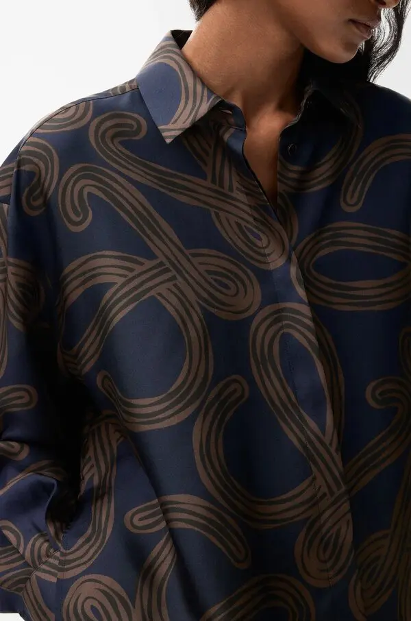 Loewe Relaxed Anagram Print Shirt