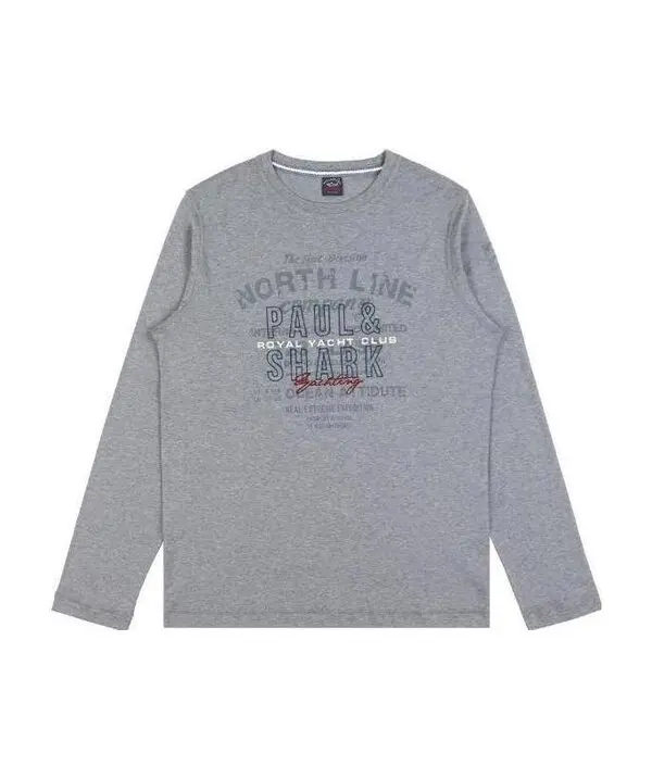 PAUL  SHARK Logo Long-sleeved T-shirt