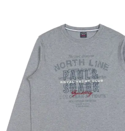 PAUL  SHARK Logo Long-sleeved T-shirt