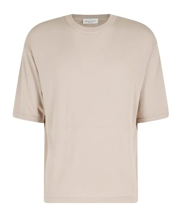 ROBERTO COLLINA Crewneck Knitted T-shirt