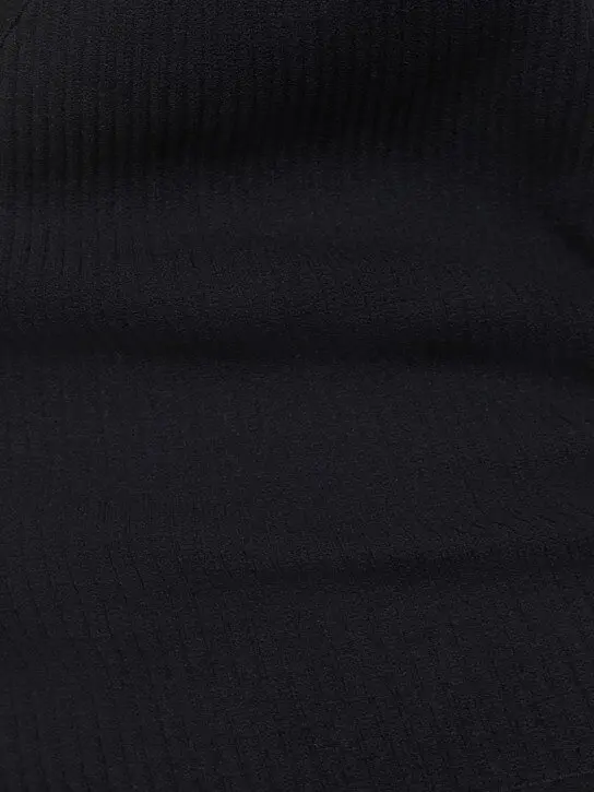 ANDREĀDAMO Ribbed Jersey Bra W/double Straps