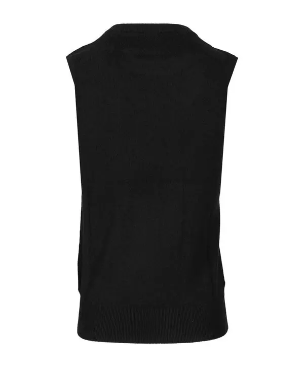 Arch4 Sleeveless Rib Knit Cashmere Pullover