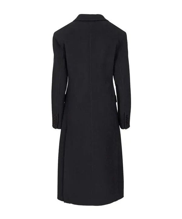 P.a.r.o.s.h Double-breasted Tailored Coat - Black