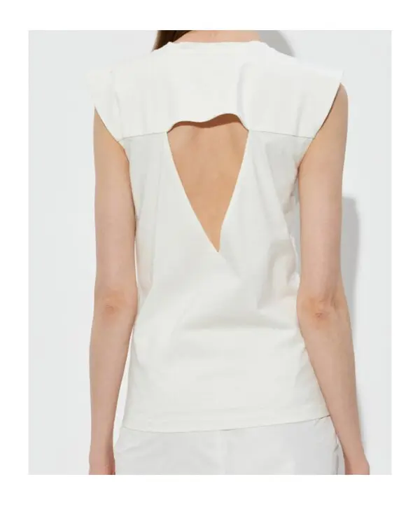 JIL SANDER Cutout Back Sleeveless Top
