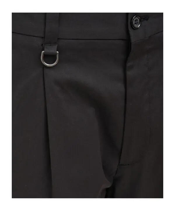 PAOLO PECORA Tailored Trousers With Belt Loops
