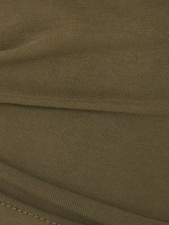 ENTIRE STUDIOS Micro Cropped T-shirt - Green