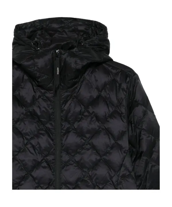 Aspesi Hooded Quilted Jacket