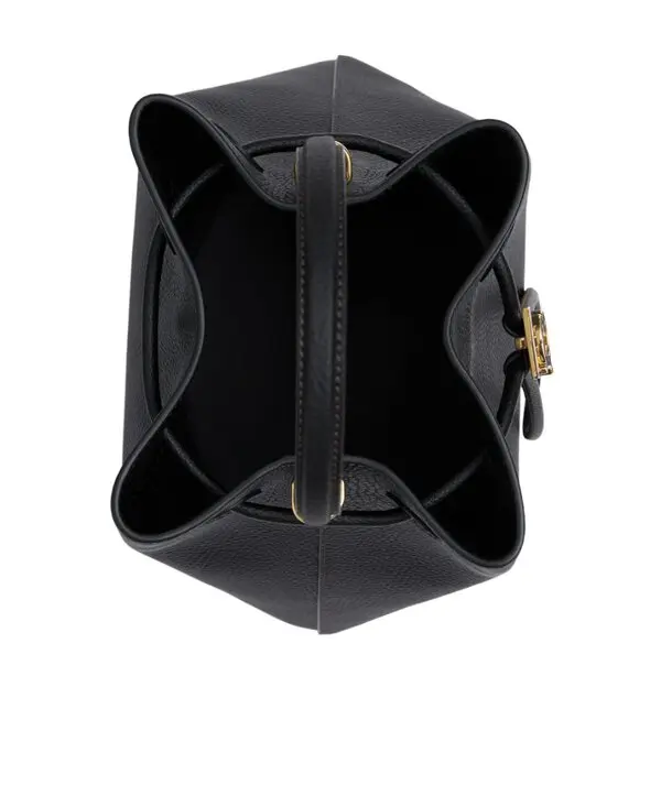 Burberry Small Tb Bucket Bag - Black