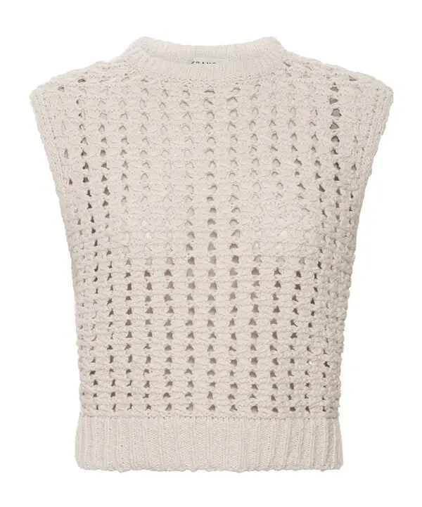 FRAME Woven Design Vest