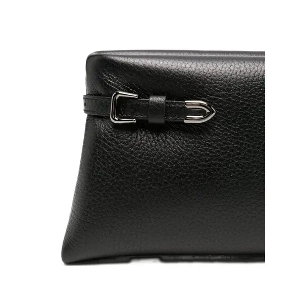 Brunello Cucinelli Leather Clutch Bag - Black