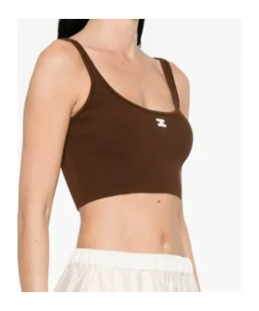 Celine Triomphe Athletic Cotton Bra