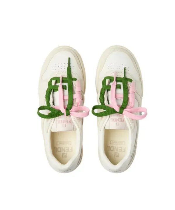 Fendi Match Low-top Sneakers - White