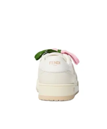 Fendi Match Low-top Sneakers - White