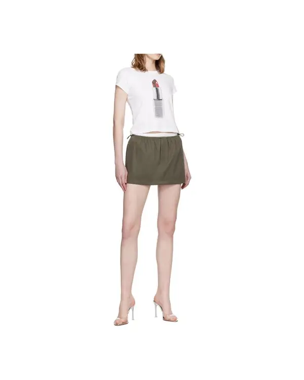 Alexander Wang Lipstick Print Crewneck T-shirt