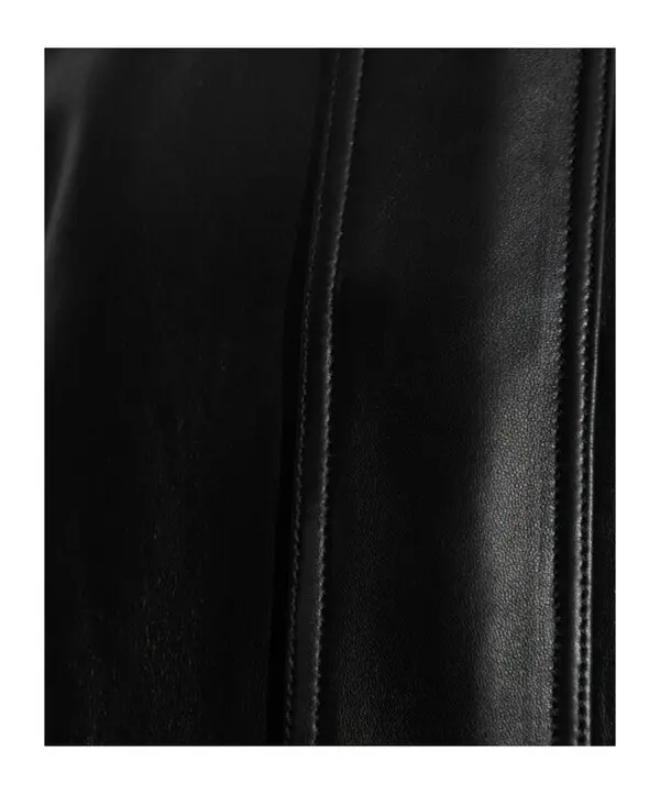 Balenciaga Leather Bomber Jacket