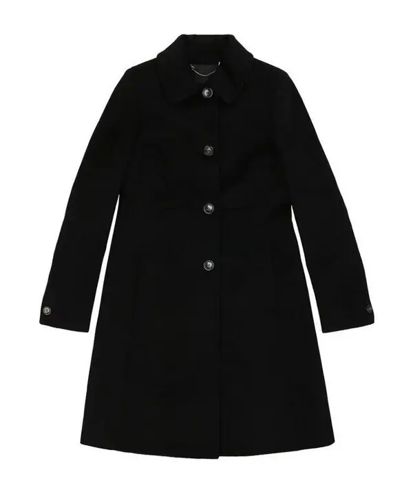 Max Mara Single-breasted Coat - Black