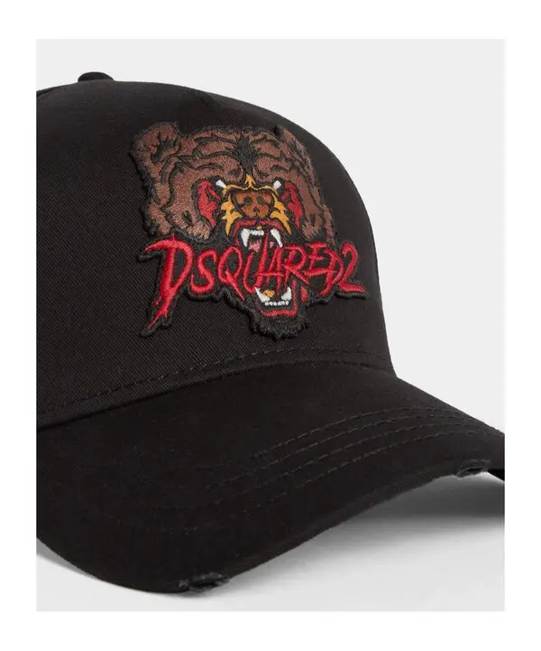 Dsquared2 Tiger Logo Baseball Cap