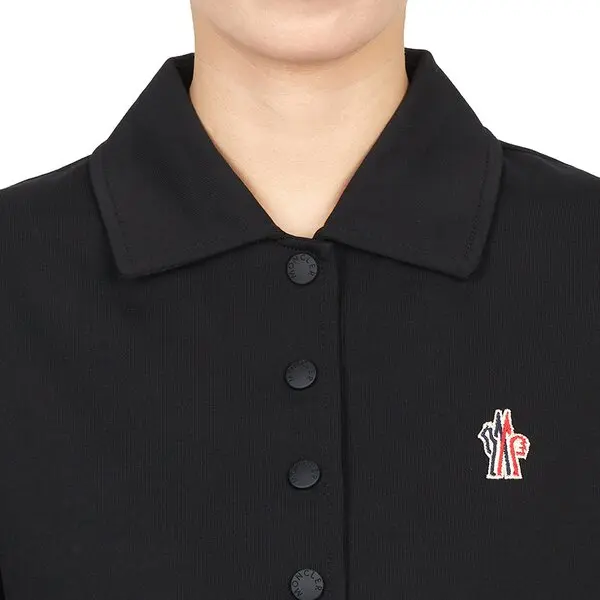 Moncler Short Sleeve Polo Shirt With Logo Detail