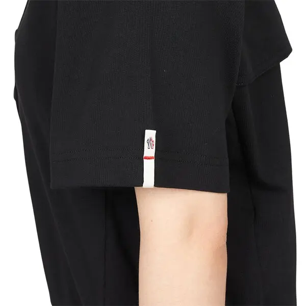 Moncler Short Sleeve Polo Shirt With Logo Detail