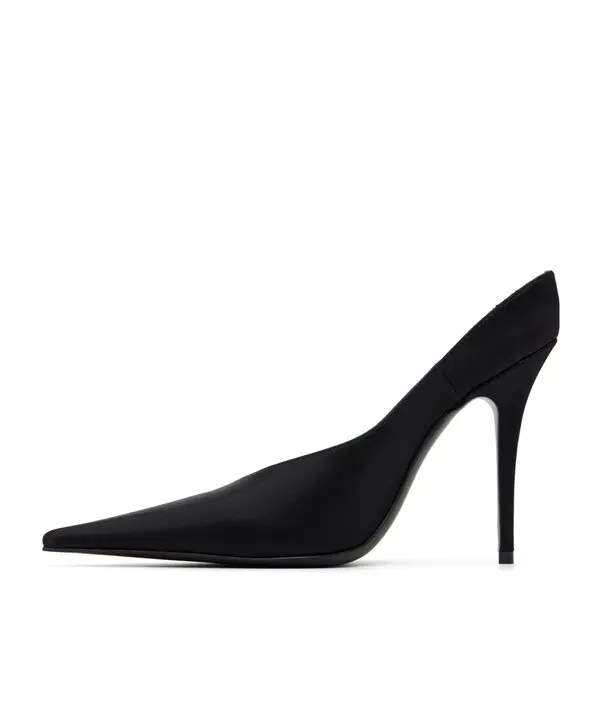 Amina Muaddi Anok Mule 105 Pointed-toe High Heels
