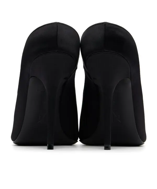 Amina Muaddi Anok Mule 105 Pointed-toe High Heels