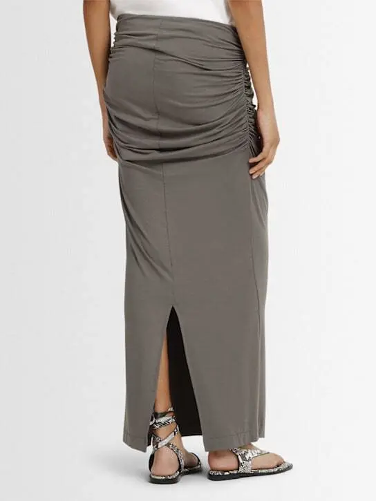 ENTIRE STUDIOS Surge Ruched Maxi Skirt