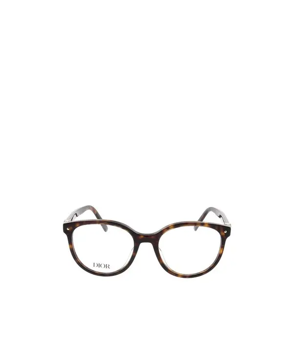 Dior Petit Cdo R1i 2000 Round Glasses - White