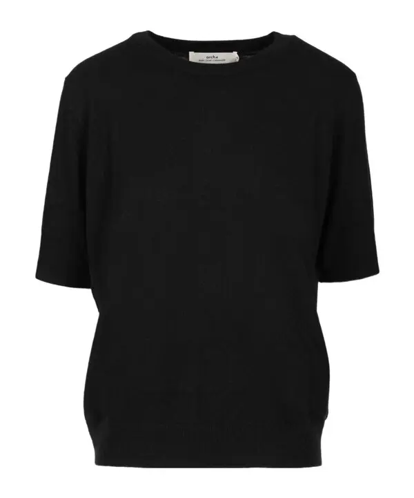 Arch4 Ribbed Short-sleeve Knitwear