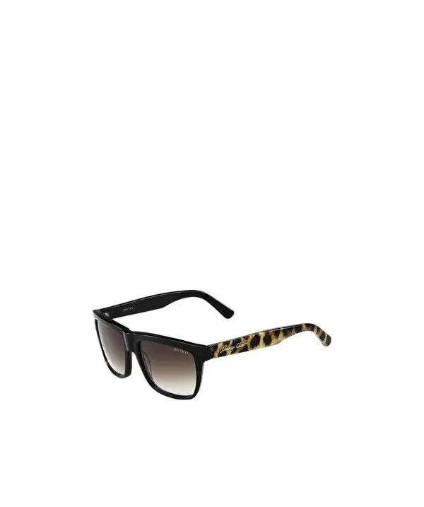 JIMMY CHOO Logo Print Sunglasses - Black