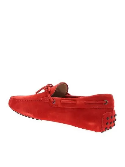 TOD'S Gommino Love Loafers - Red