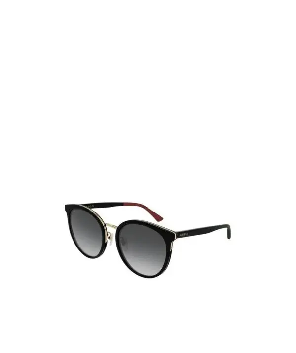 Gucci Logo Detail Sunglasses - Black