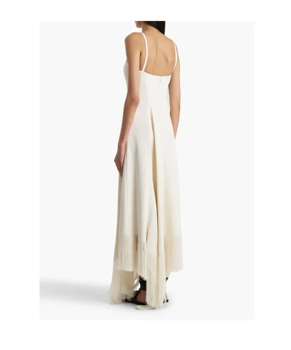 Khaite Vivian Fringed Long Dress