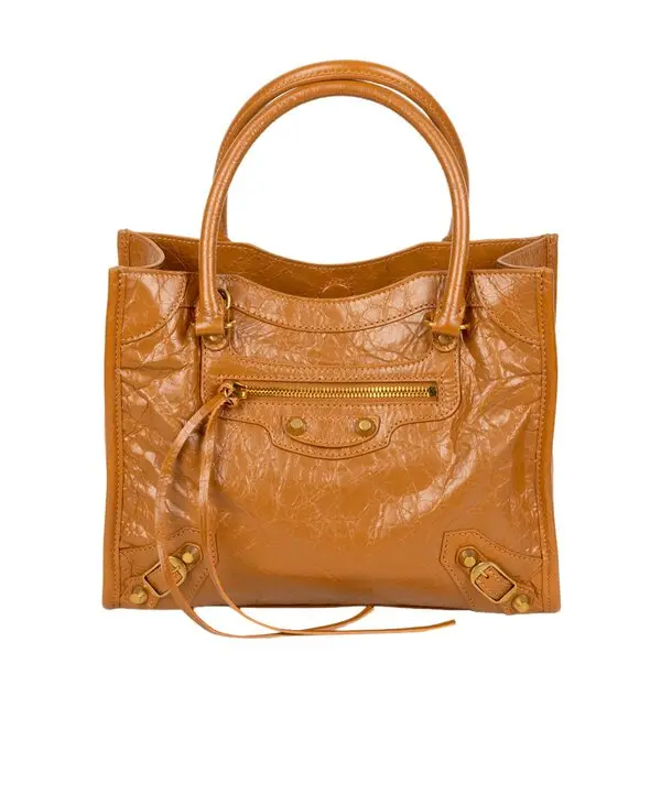 Balenciaga Le City Mini Shoulder Bag - Brown