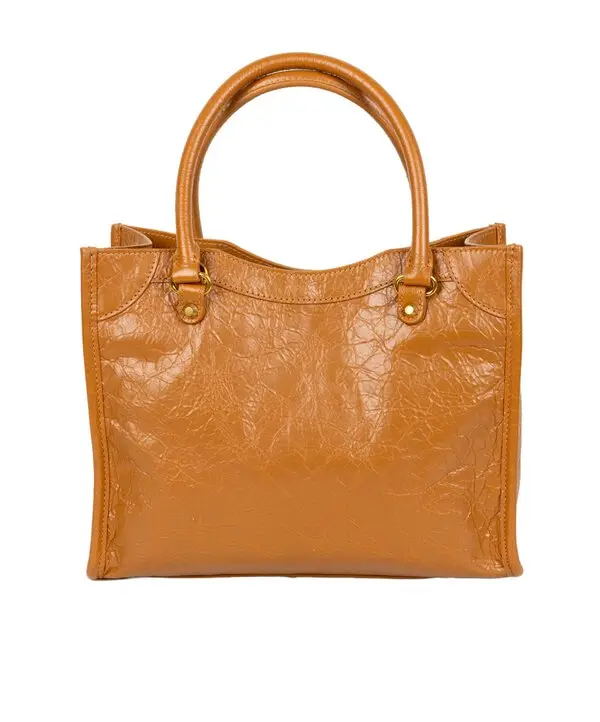 Balenciaga Le City Mini Shoulder Bag - Brown