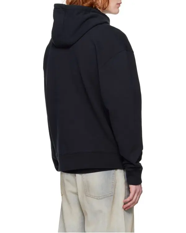 Maison Kitsuné Fox Head Patch Hoodie - Black