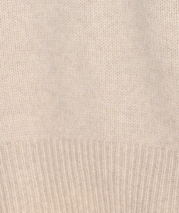 LISA YANG Renske Cashmere Crewneck Sweater - Nude