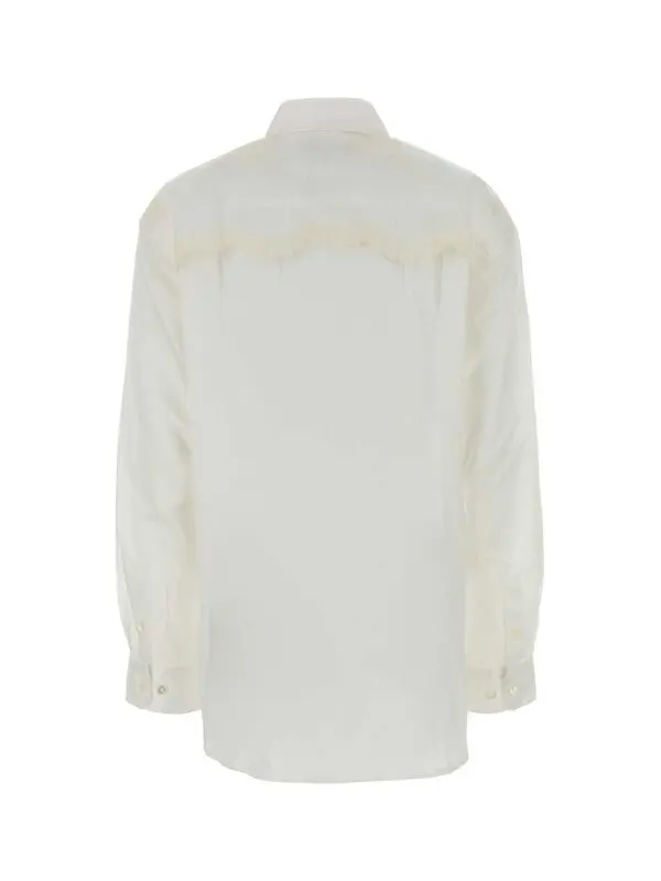 Our Legacy Oversized Flower-motif Shirt